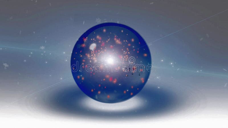 Magic Sphere and Flying Birds Stock Footage - Video of graphic, group ...