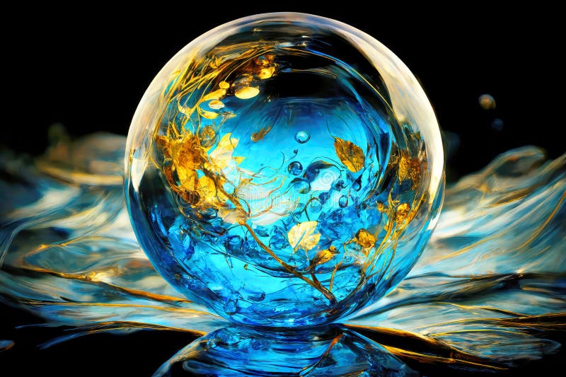 Magic ball stock illustration. Illustration of blue - 269861064