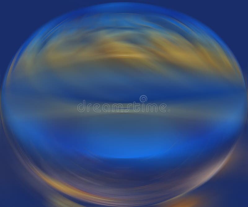 Magic Sphere Universe. Big Bang Cosmos. Stock Illustration ...