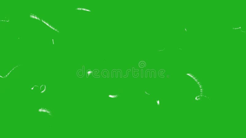 Magic Spiral Particles Motion Graphics with Green Screen Background ...