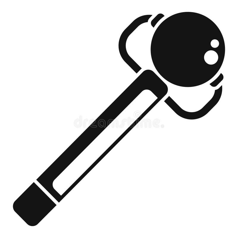 Magic Staff with Round Tip Spreading Magical Power Stock Illustration ...