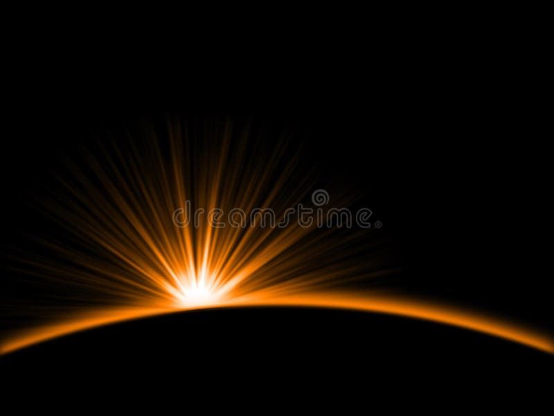 Magic star stock illustration. Illustration of sunrise - 9510366