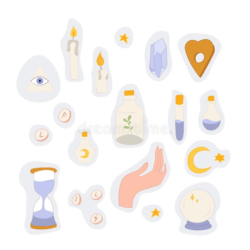 Magic Stickers Stock Illustrations – 5,871 Magic Stickers Stock ...
