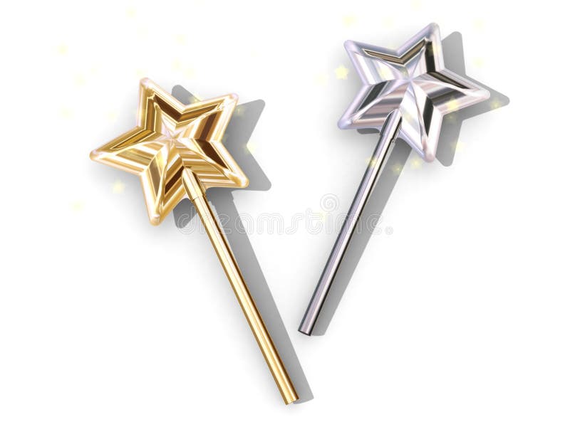 Magic sticks_2 stock illustration. Illustration of magic - 406653