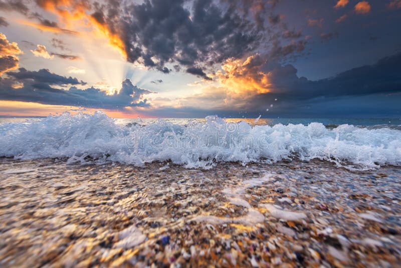 Magic sunrise stock image. Image of tufa, sunrise, tuff - 278782797
