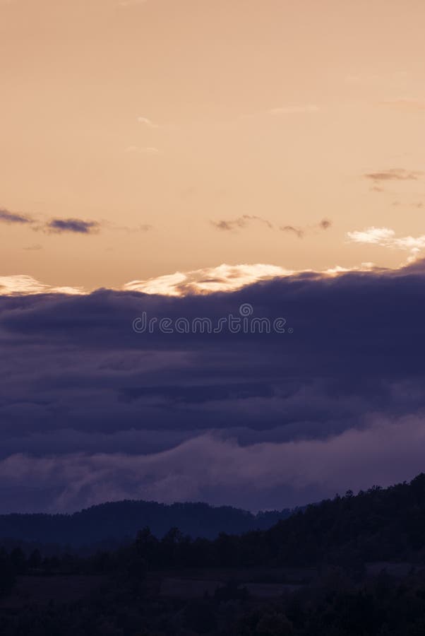 Magic sunset stock image. Image of landscape, morning - 55946765