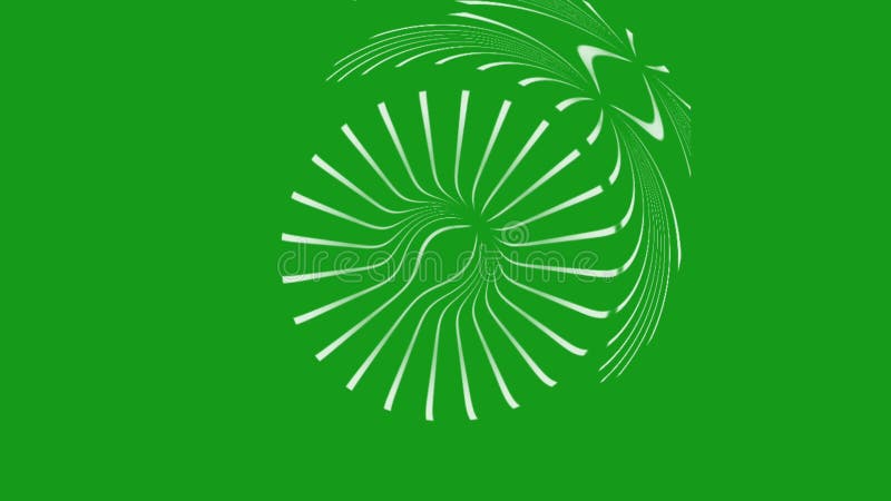 Magic Swirl Pattern Green Screen Motion Graphics Stock Footage - Video ...