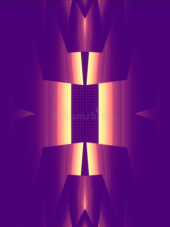 Magic Symmetrical Geometric Background. Abstract Cover Template. Design ...