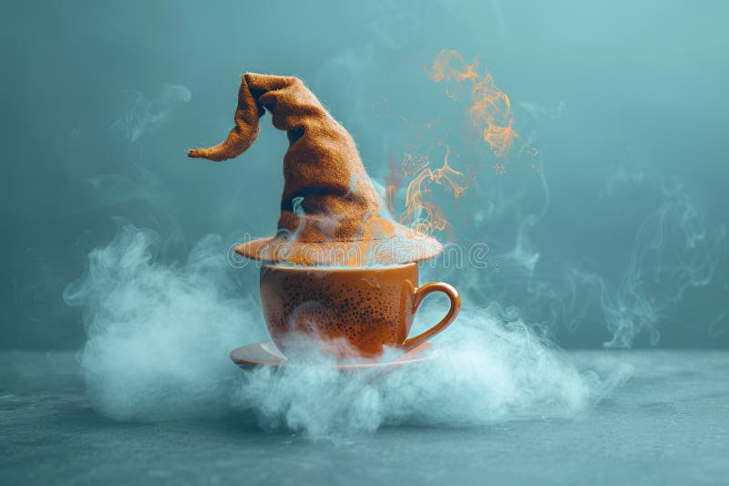 Magical Witch Tea Cup Stock Illustrations – 15 Magical Witch Tea Cup ...