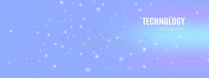 Magic Technology Connection. Data Flow Stock Illustration ...