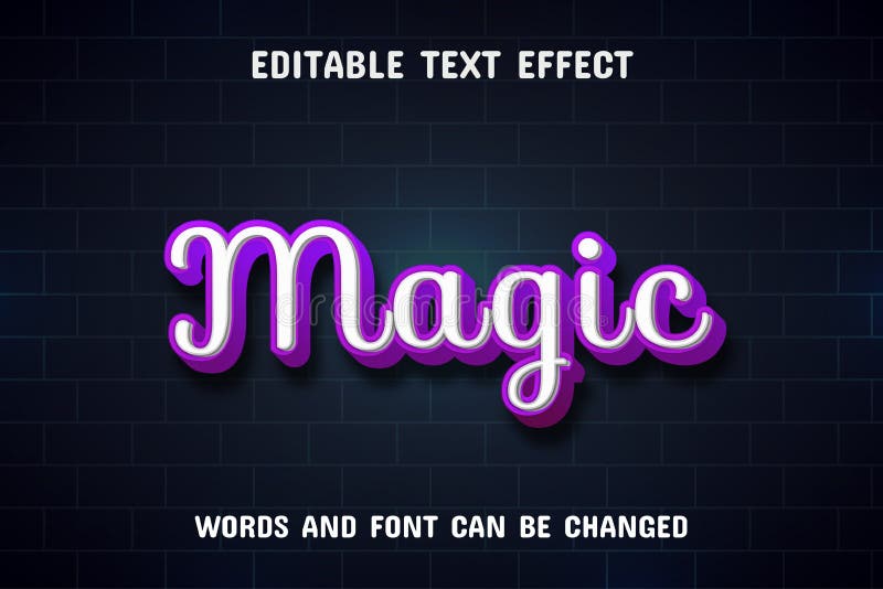 Magic Font Editable Stock Illustrations – 448 Magic Font Editable Stock ...