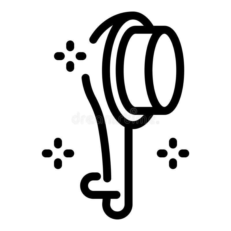 Magic Tool Icon, Magic Wand Icon Outline Style Stock Illustration ...