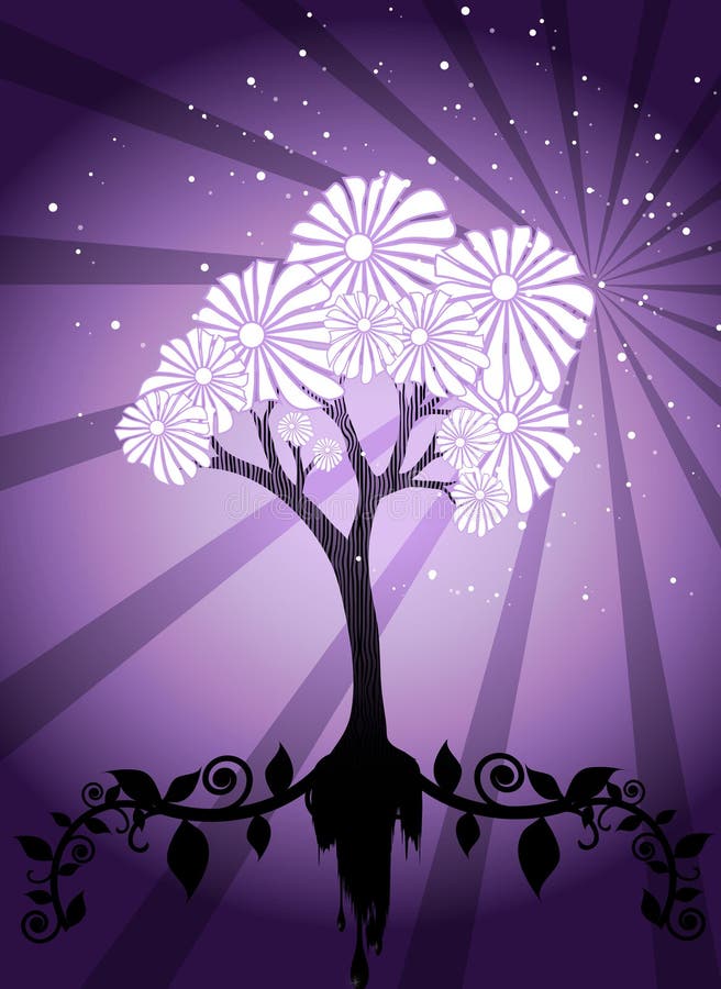 Magic Tree stock illustration. Illustration of magic - 14992655