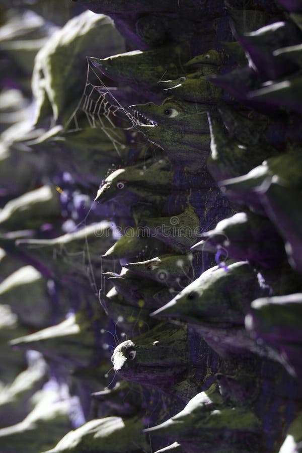 Magic Tree Creatures Illustration Editorial Photography - Image of ...