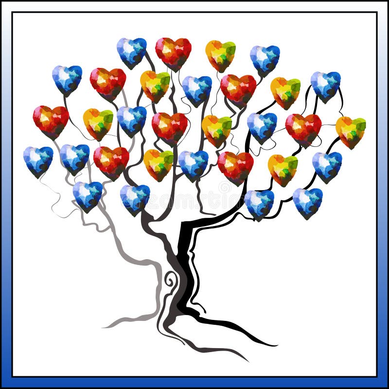 Magic tree 6 stock vector. Illustration of foliage, branch - 53629918