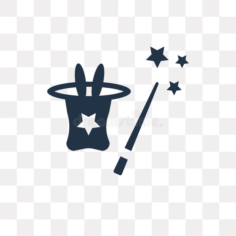 Magician Transparent Sign Stock Illustrations – 1,085 Magician ...