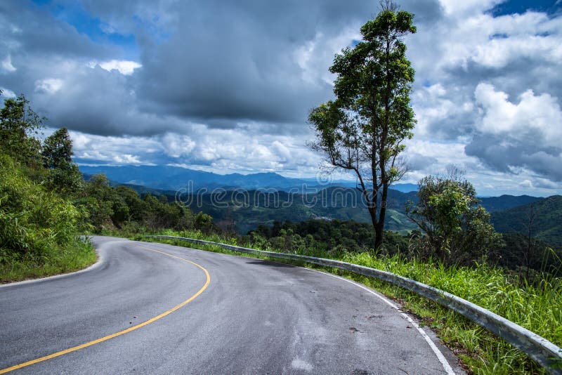Magic turn stock image. Image of road, eastern, railing - 78418255
