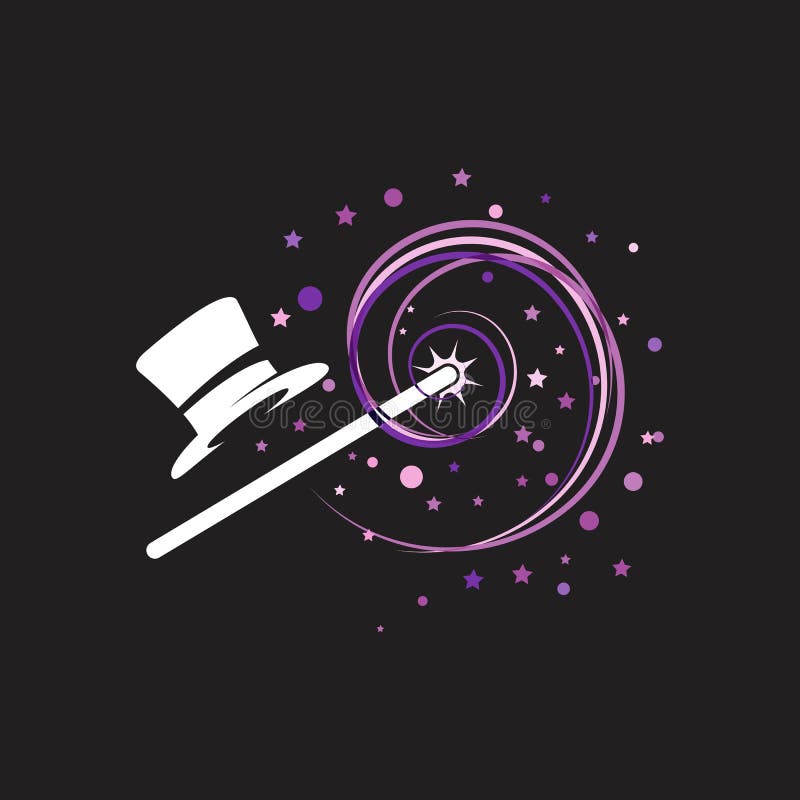 Magic Vector Icon Illustration Stock Vector - Illustration of mystery ...