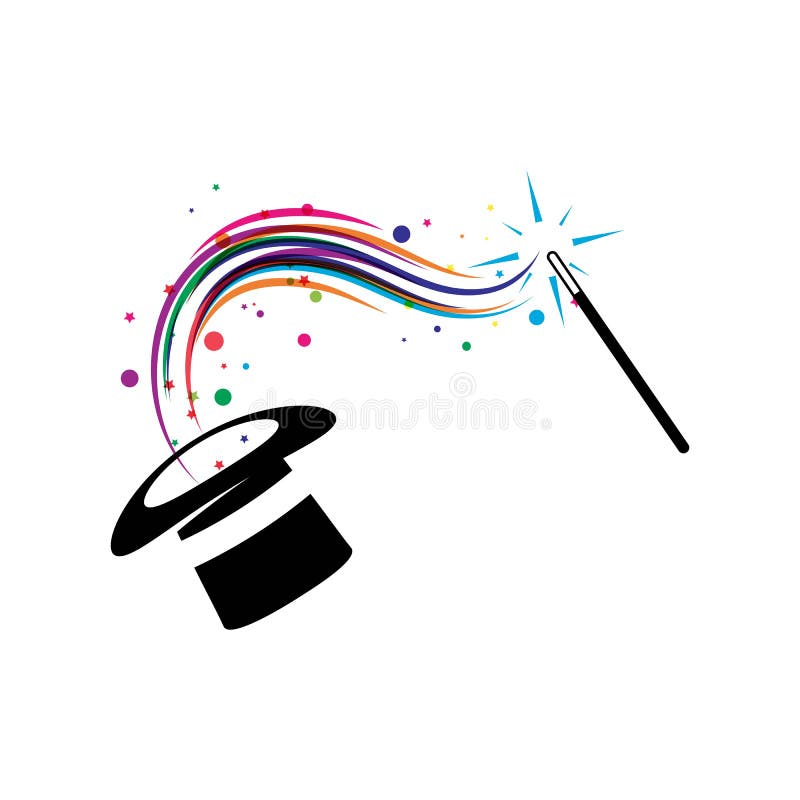 Magic Vector Icon Illustration Stock Vector - Illustration of ...
