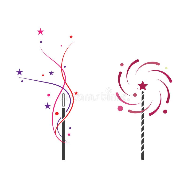 Magic Vector Icon Illustration Stock Vector - Illustration of luxury ...