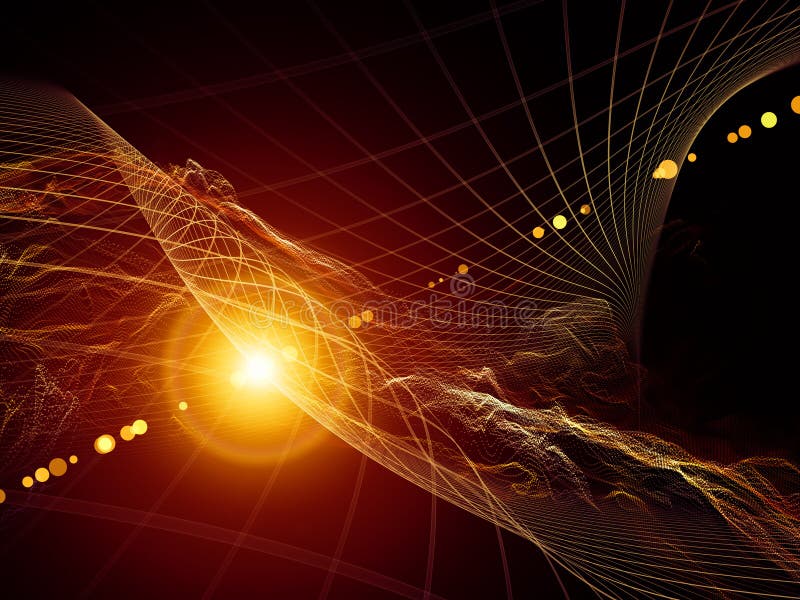 Magic of Virtual World stock illustration. Illustration of dynamic ...