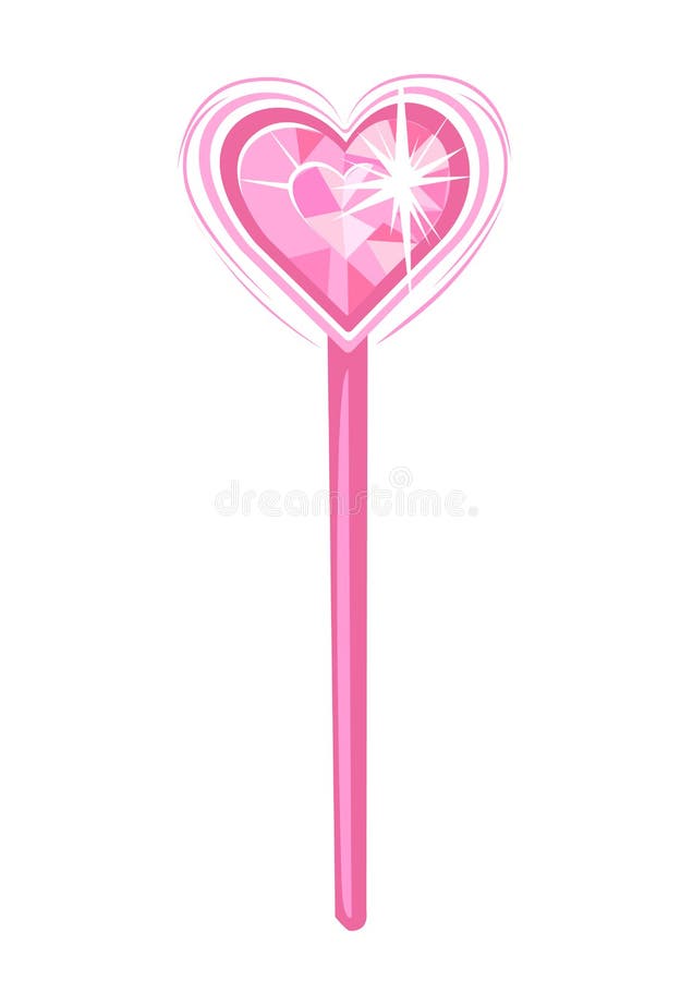 Pink Sparkle Magic Wand Stock Illustrations – 134 Pink Sparkle Magic ...