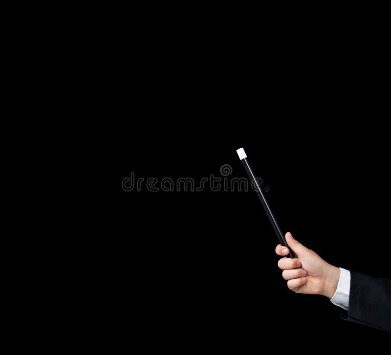 Young Magician Performing A Trick Stock Image - Image of magic, child ...
