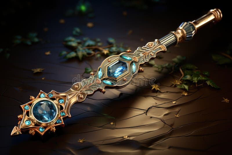 Magic Wand: Create and Control the Elements of Nature Stock Photo ...