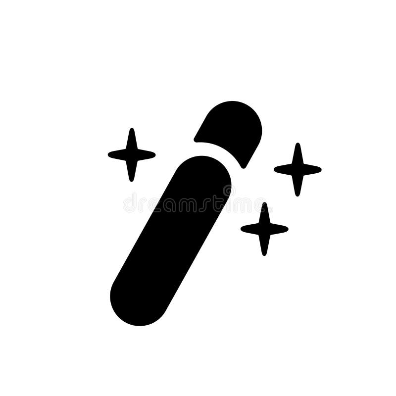 Magic Wand, Image Effect Icon. Photo Filter Concept Stock Vector ...