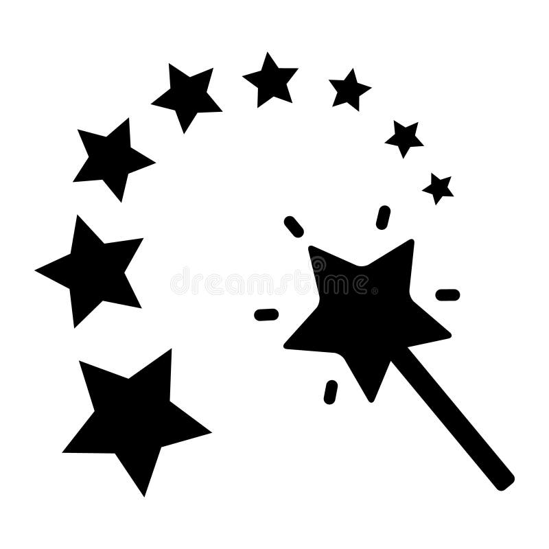 Magic Wand Magic Trace Stock Illustrations – 252 Magic Wand Magic Trace ...