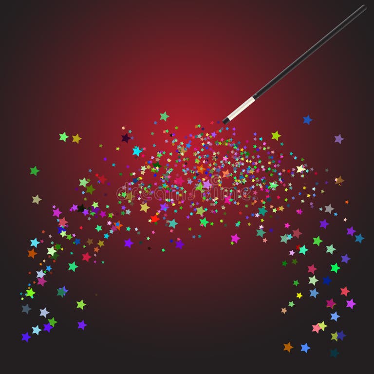 Magician Baton Stock Illustrations – 112 Magician Baton Stock ...