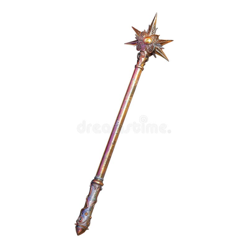 Magic Wand on Transparent Background - Ai Generated Stock Illustration ...