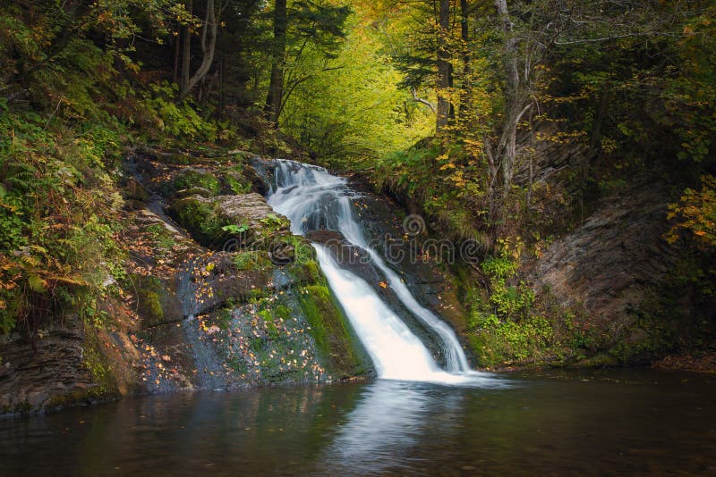MAGIC WATERFALL stock image. Image of holiday, colorful - 537343