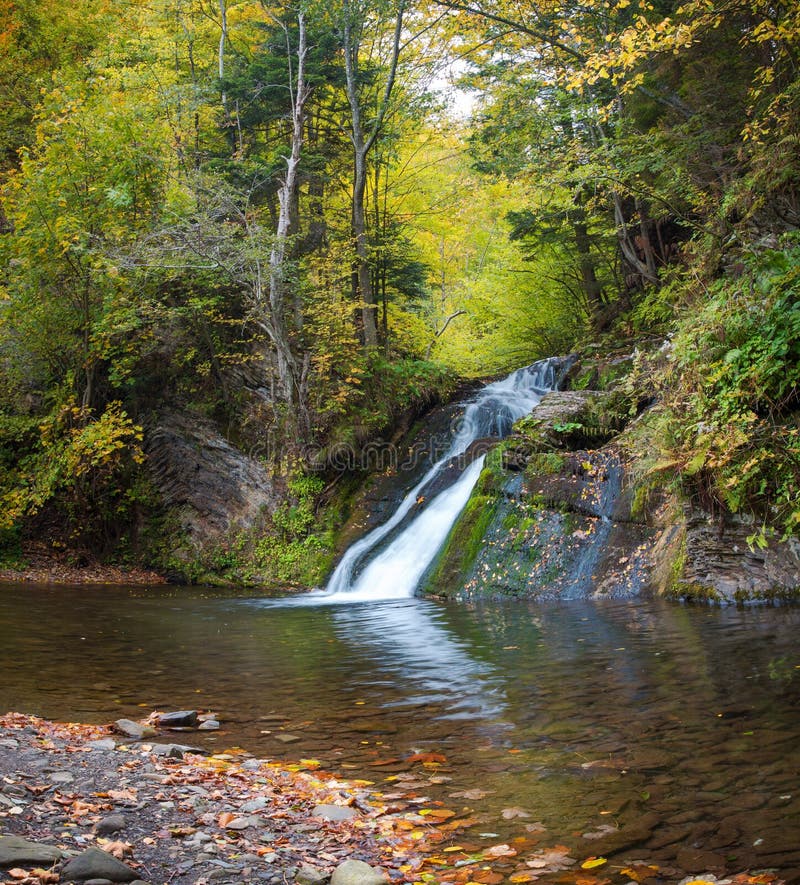 Magic Waterfall stock image. Image of magic, cascade - 16665621