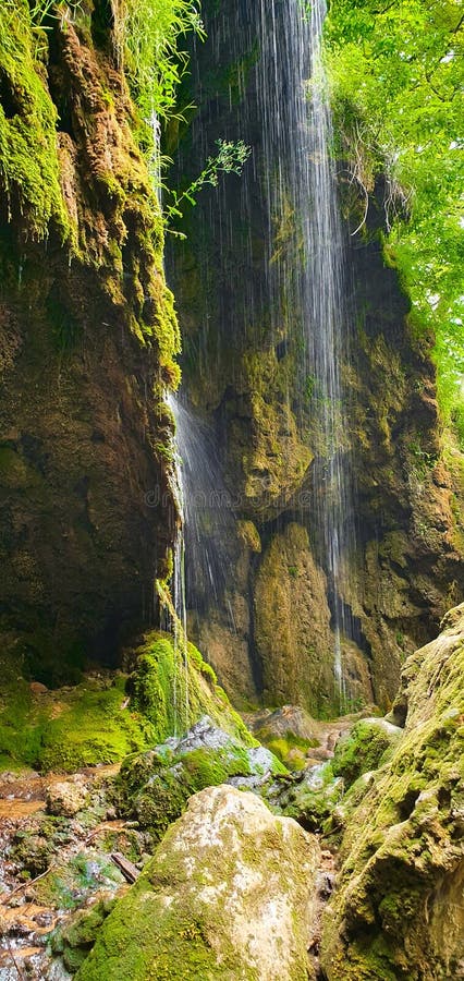 MAGIC WATERFALL stock image. Image of holiday, colorful - 537343