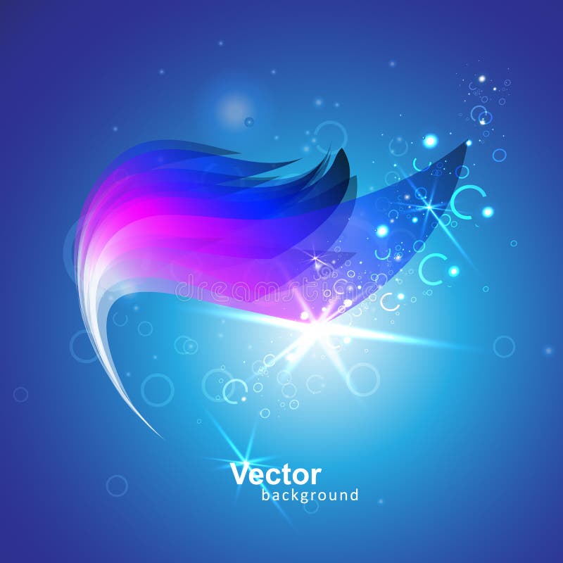 Magic Wave with effects stock vector. Illustration of motion - 63145328
