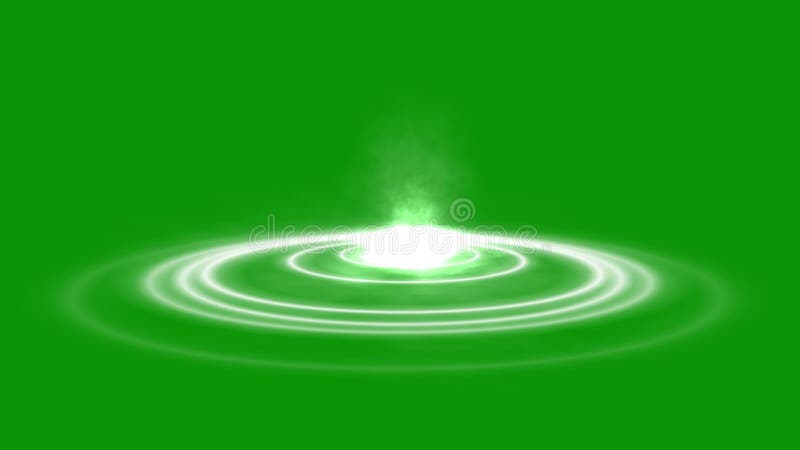 Magic Waves and Smoke with Green Screen Background Stock Footage ...