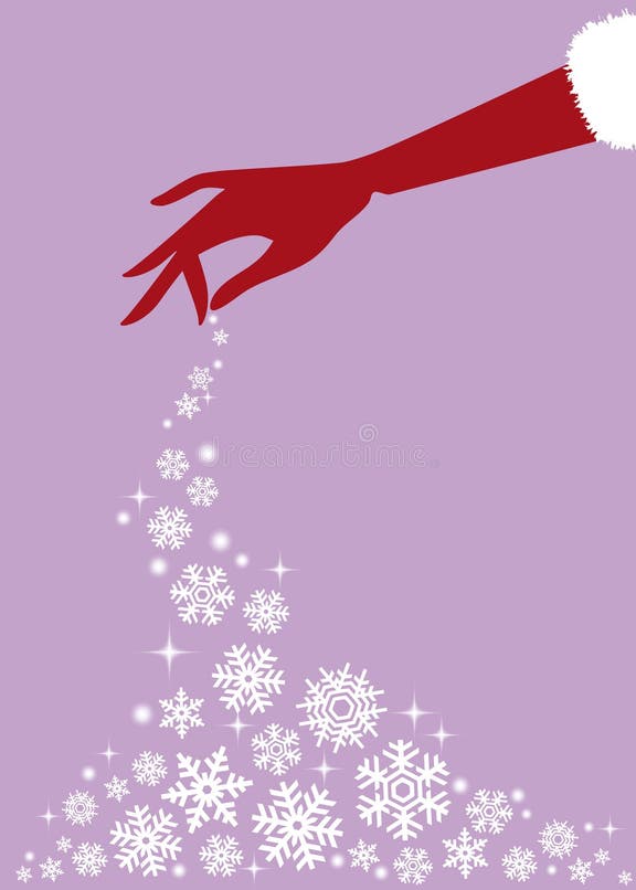 Magic winter stock vector. Illustration of frozen, scroll - 6509436