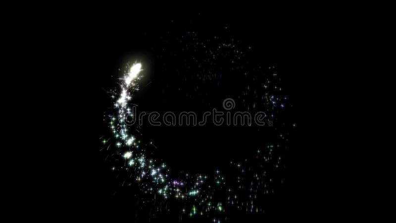 Magic Wisp Bolt Circle Frame Overlay Colored Particle Loopable Motion ...