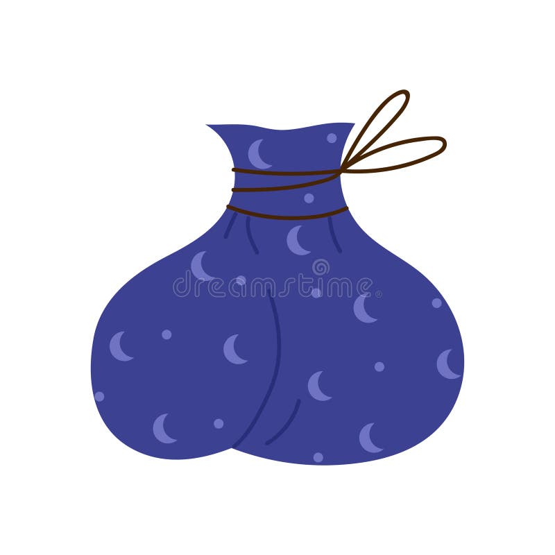 Magic wizard bag stock vector. Illustration of wizard - 304679549