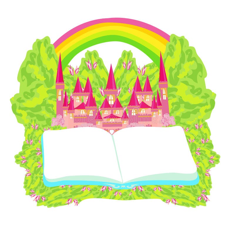 Magic World of Tales, Fairy Castle Appearing from the Book - Frame ...