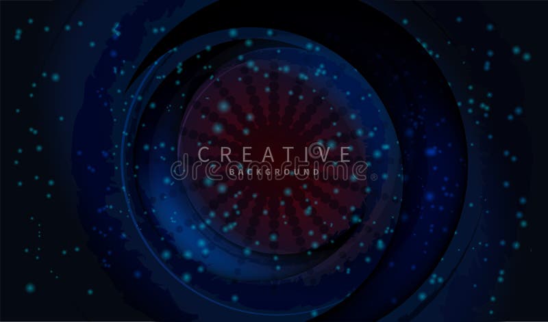 Magical Abstract Banner. Mystical Flyer Stock Vector - Illustration of ...