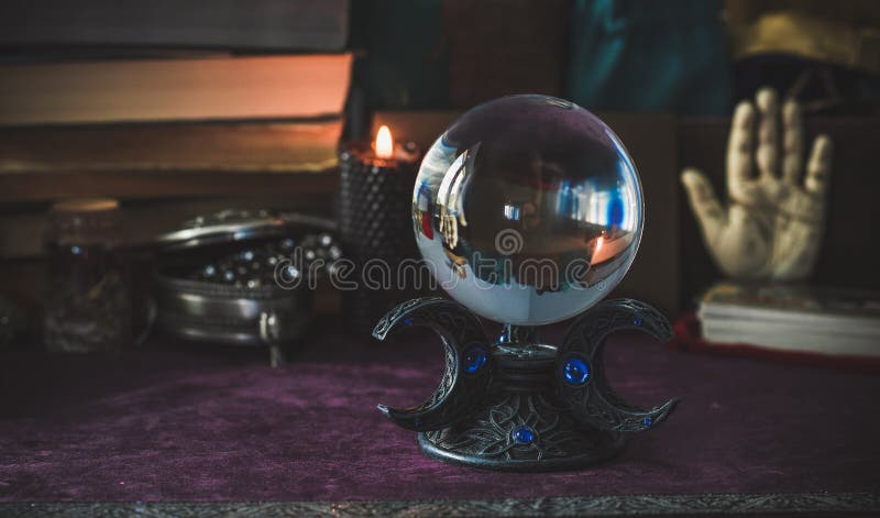 Magical Altar, Old Magic Concept, Spells and Prediction Concept Stock ...