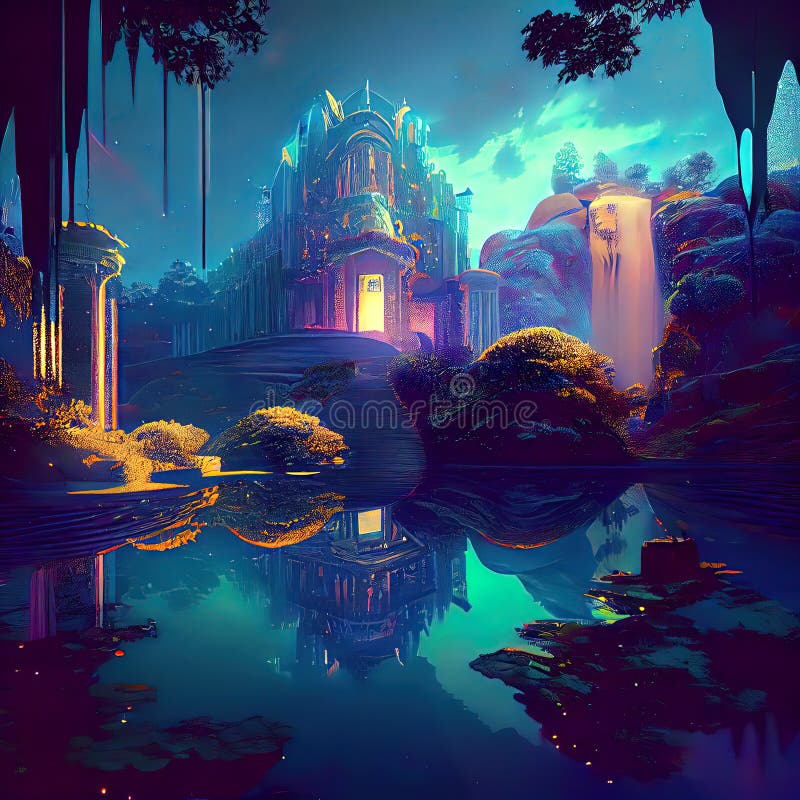 Trippy Paradise Stock Illustrations – 288 Trippy Paradise Stock ...