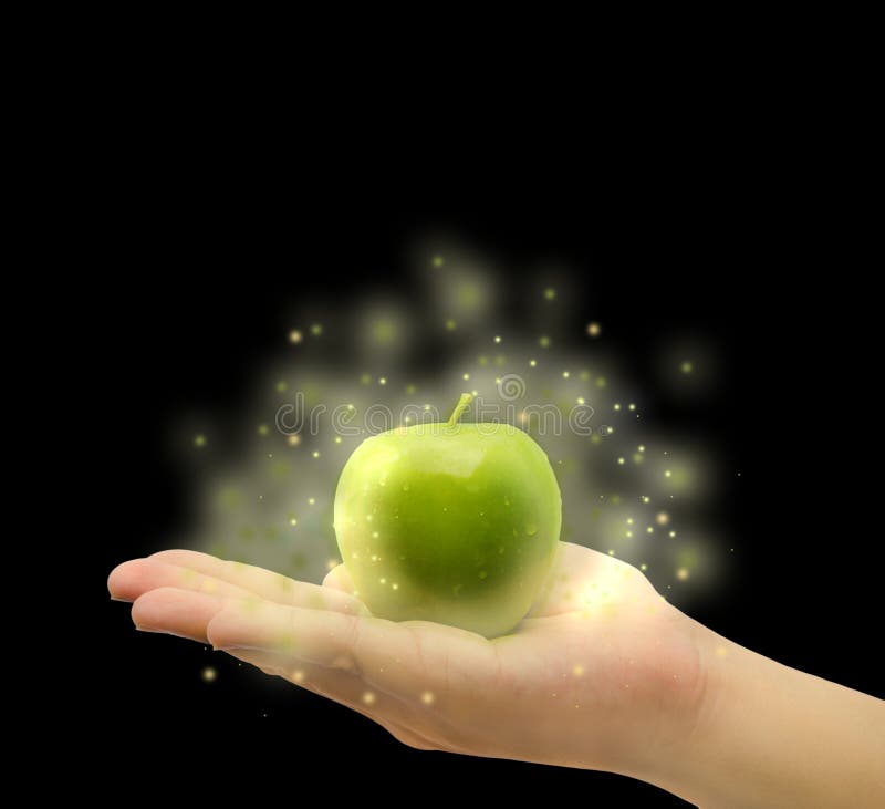Magic Apple Palm Stock Illustrations – 6 Magic Apple Palm Stock ...