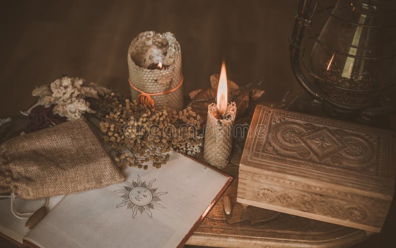 Magical Attributes, Old Magic Concept Stock Photo - Image of mystic ...