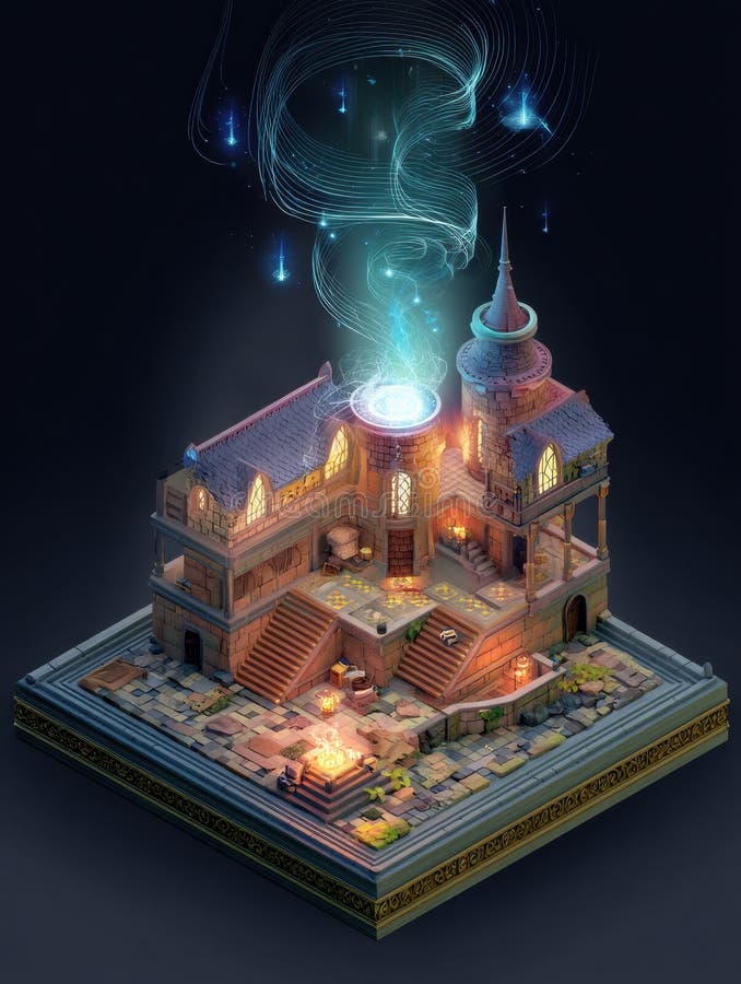 Explore an Enchanting Wizard School Filled with Magic and Wonder in a ...