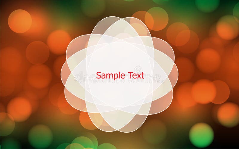 Magical Background with Colorful Vector Bokeh Stock Vector ...