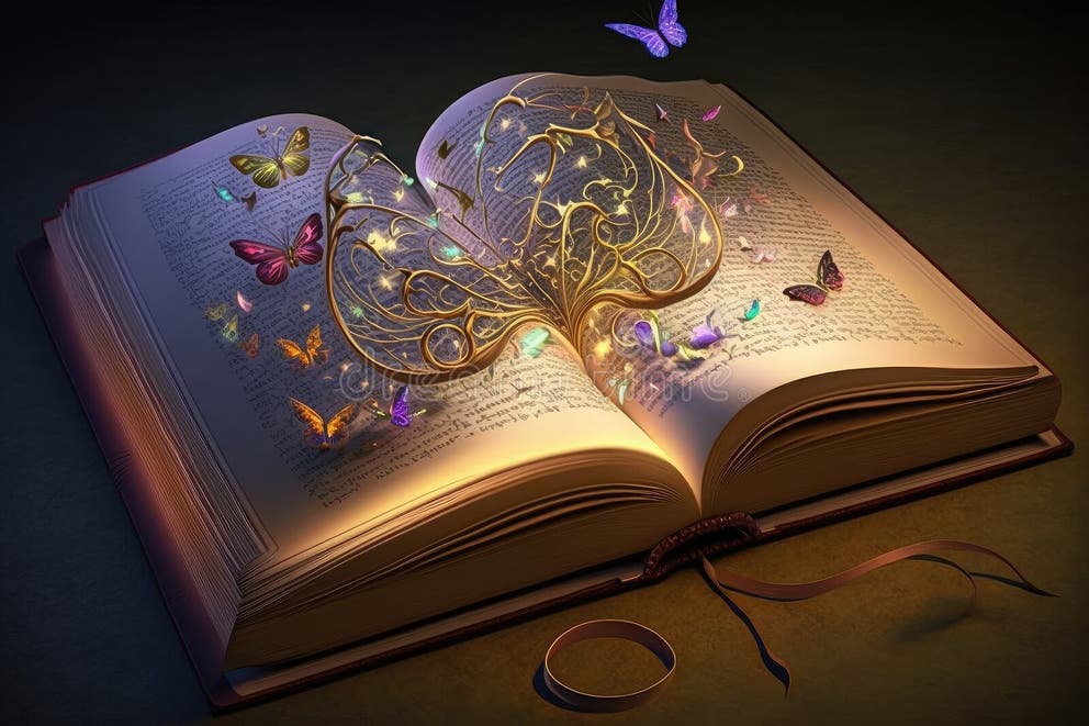 A Magical Book that Changes Its Form Based on the Reader S Needs, Like ...