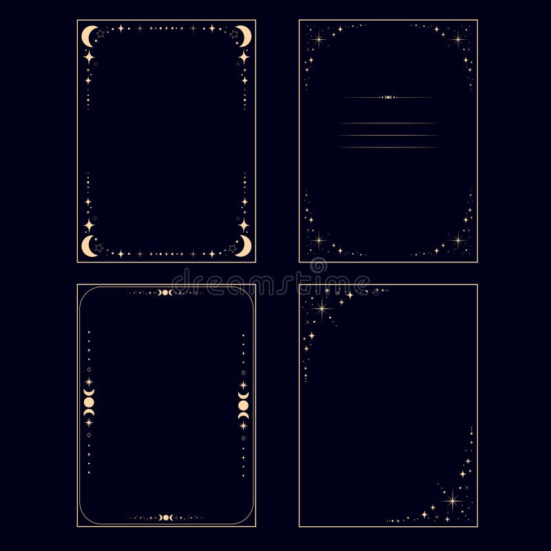 Empty Magical Border Stock Illustrations – 1,168 Empty Magical Border ...